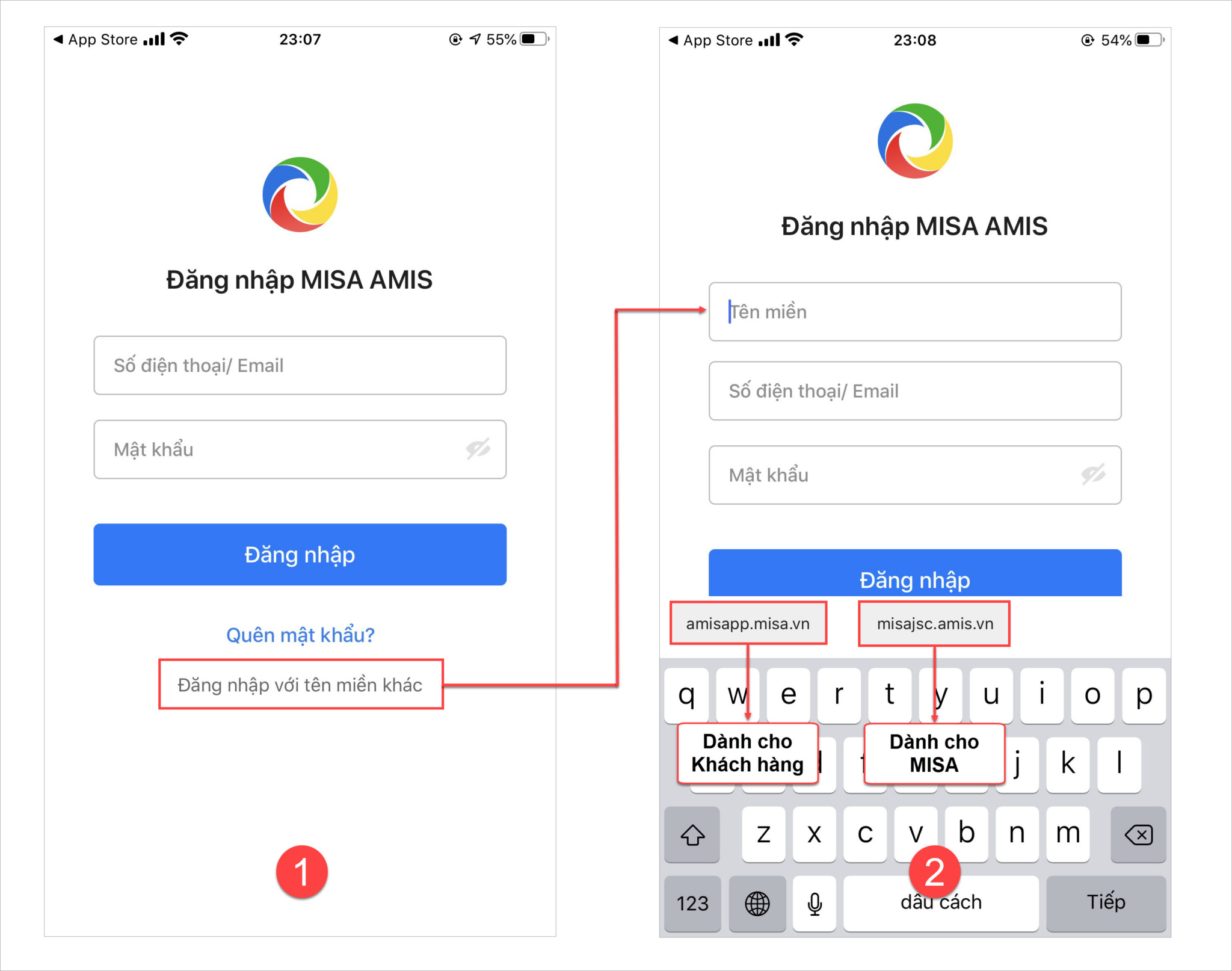 Cài đặt ứng dụng AMIS OneAI mobile – AMIS OneAI