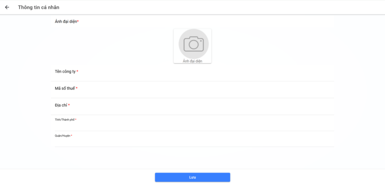 Cung cấp ảnh giấy phép đăng ký kinh doanh
